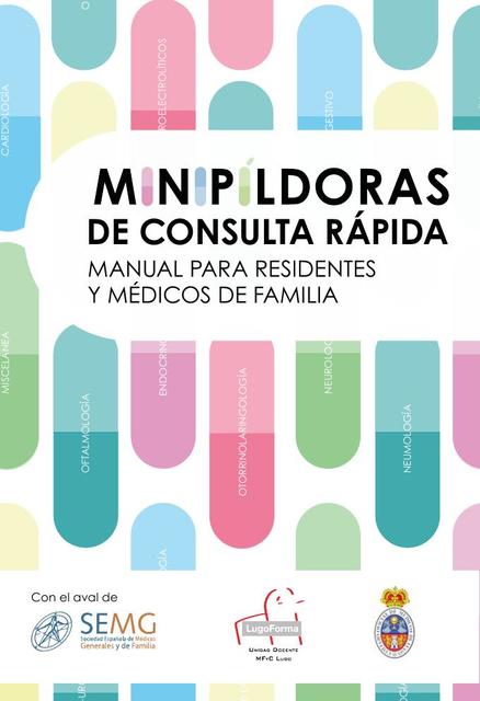 Minipildoras de Consulta rápida - Manual para residentes y médicos de ...