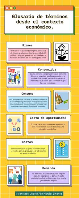 Glosario de Economía | Alin Jiménez | uDocz