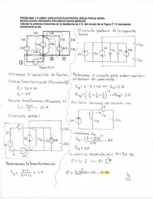 Ejercicios de Repaso de Electricidad