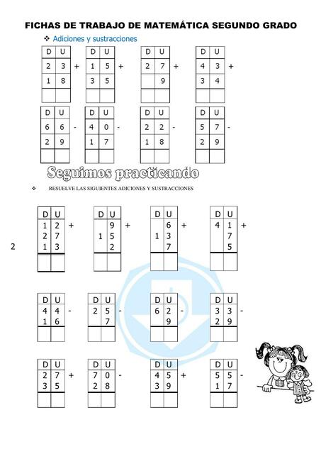 Matemáticas De 2º Grado