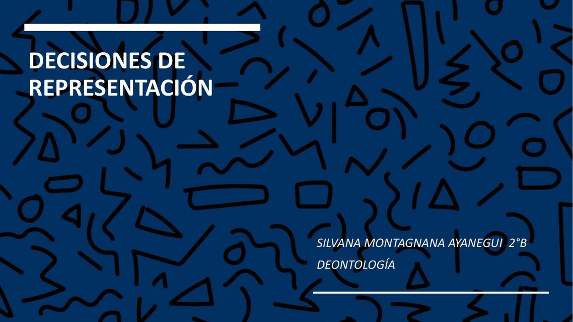 Flashcards de Decisiones de representación criterios de la toma de ...