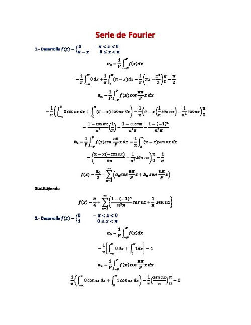 Serie De Fourier | Kev Guarneros | uDocz