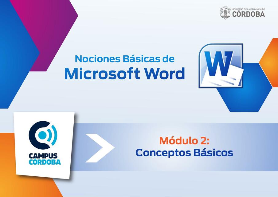 7 Nociones Básicas de Word Conceptos Básicos | uDocz