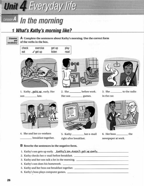 Unit 4 Everyday Life | Jhairo Bolaños | uDocz