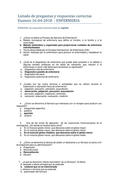 Resúmenes de Examen de Enfermería | Descarga apuntes de Examen de ... Resúmenes de Examen de Enfermería | Descarga apuntes de Examen de ...