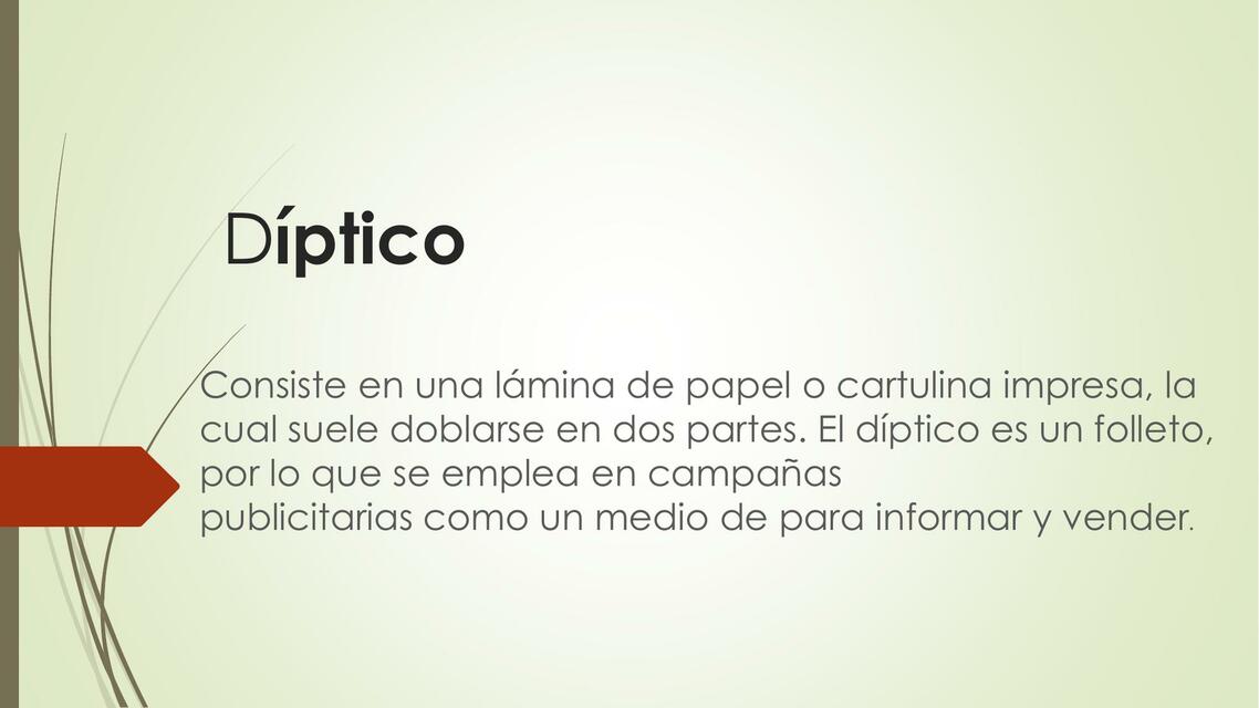 Díptico y Tríptico | Keily Pérez | uDocz
