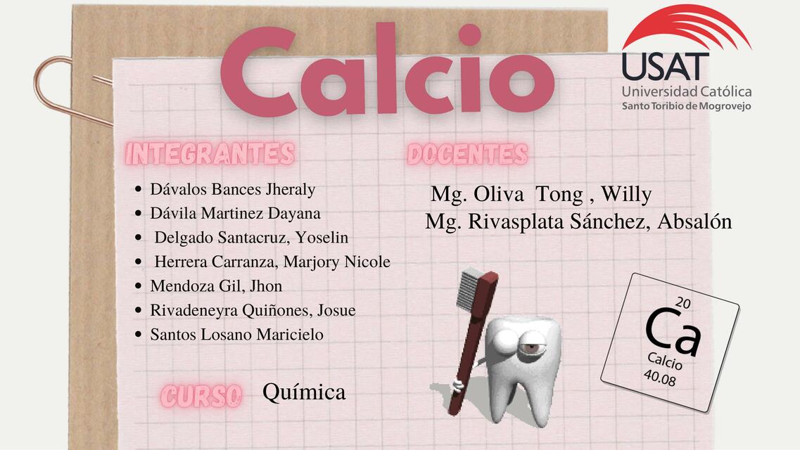 Calcio | Nicole Herrea Carranza | uDocz