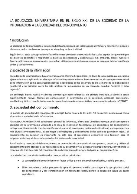 La Educación Universitaria en el Siglo XXI | German Garcia | uDocz