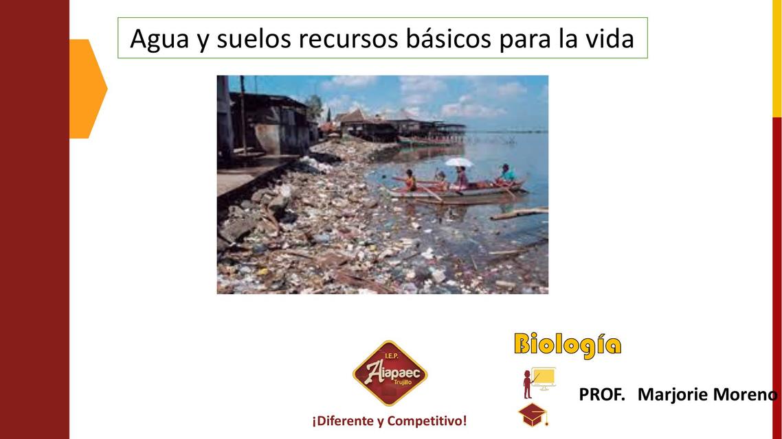Agua y Suelos Recursos Básicos para la Vida