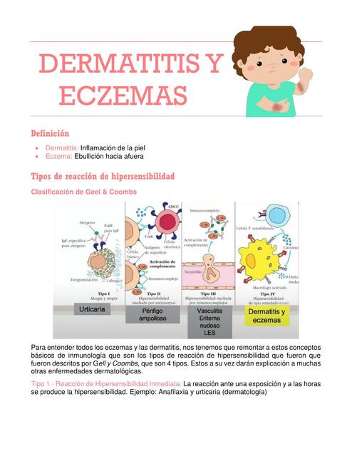 Dermatitis y eczemas | Juanita Zapata | uDocz