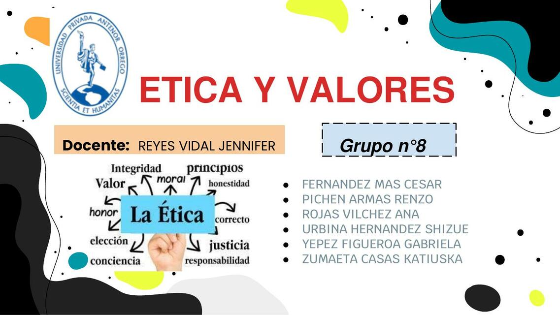 ética y valores | ANA ROJAS | uDocz