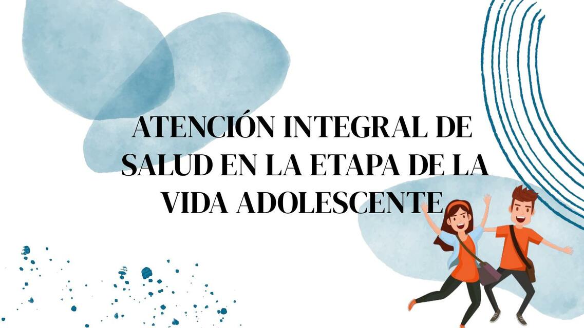 Etapa de Vida adolescente