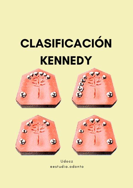 Clasificación Kennedy & Leyes Applegate | Estudia Odonto | uDocz
