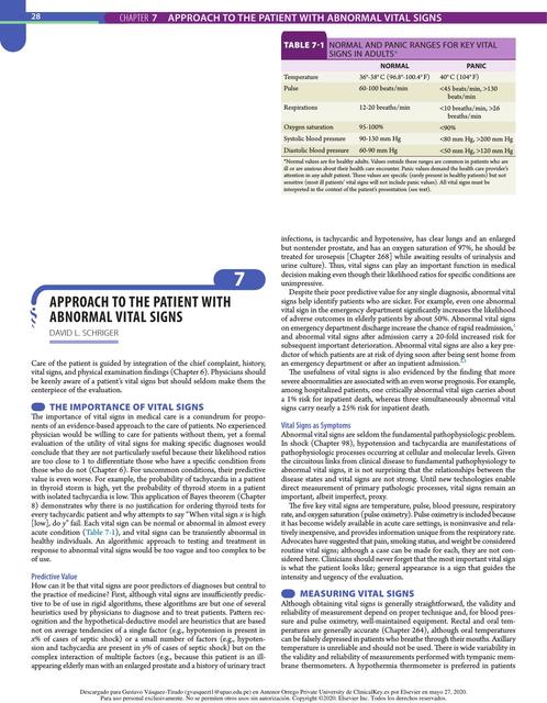 Approach to the Patient with Abnormal Vital Signs | Edwin Robles | uDocz