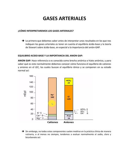 Gases arteriales | JOHN SEBASTIAN JIMENEZ PORTILLA | uDocz