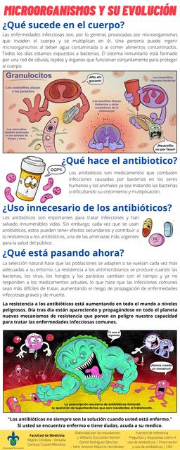 Microorganismos y su evolución: Resistencia bacteriana | José Williams ...