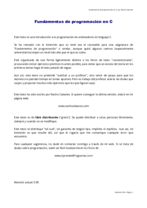 Fundamentos De Programación En C | Luis Vásquez | uDocz