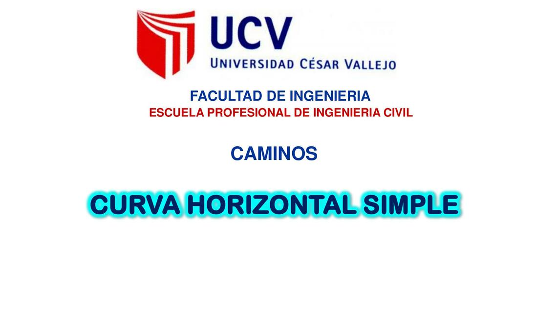 Curva Horizontal Simple | Jersy Naun Giron Jacinto | uDocz