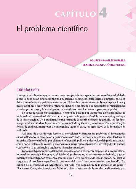 El problema científico - Capítulo 4 | DONA | uDocz
