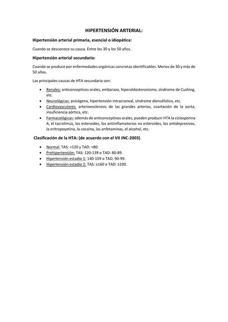 Hipertensión Arterial Ileana Rojas Udocz