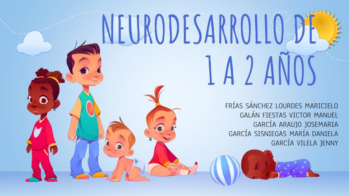Neurodesarrollo de 1 a 2 Años | Lourdes Maricielo Frias Sanchez | uDocz