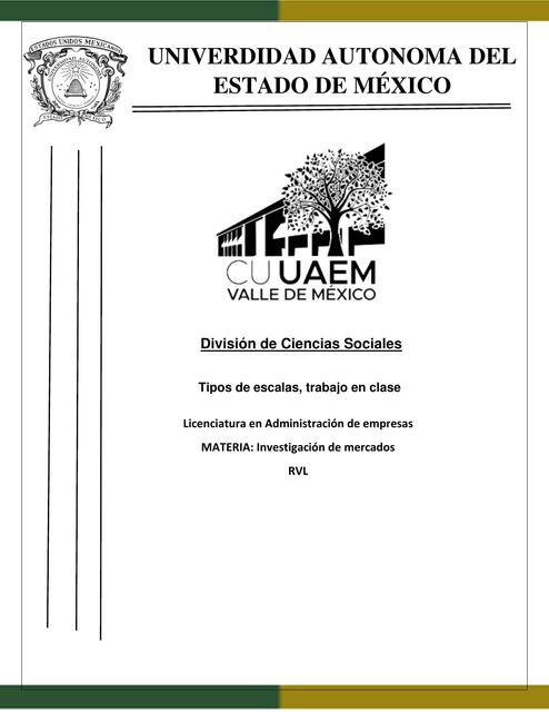 Tipos de escala | LEonel Rico | uDocz