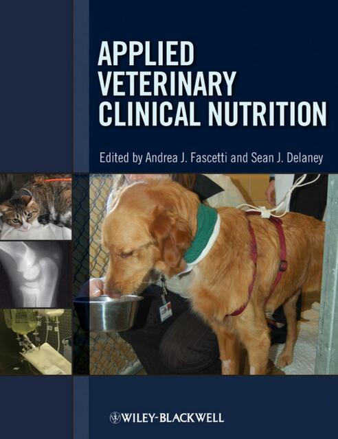 Applied Veterinary Clinical Nutrition | Vetery Books | uDocz