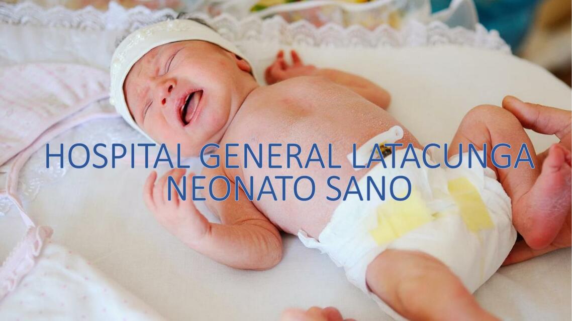 Neonato Sano | internado pandemia | uDocz