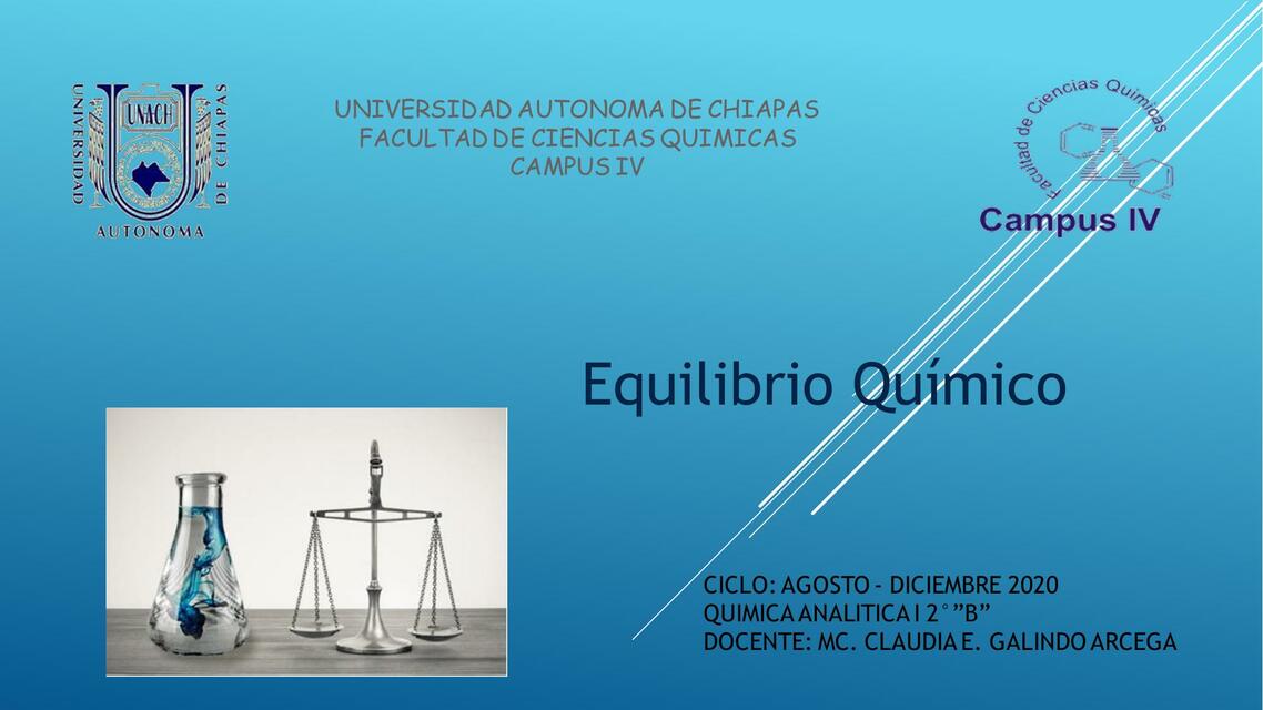 Equilibrio Químico | Samantha Shernandez | uDocz