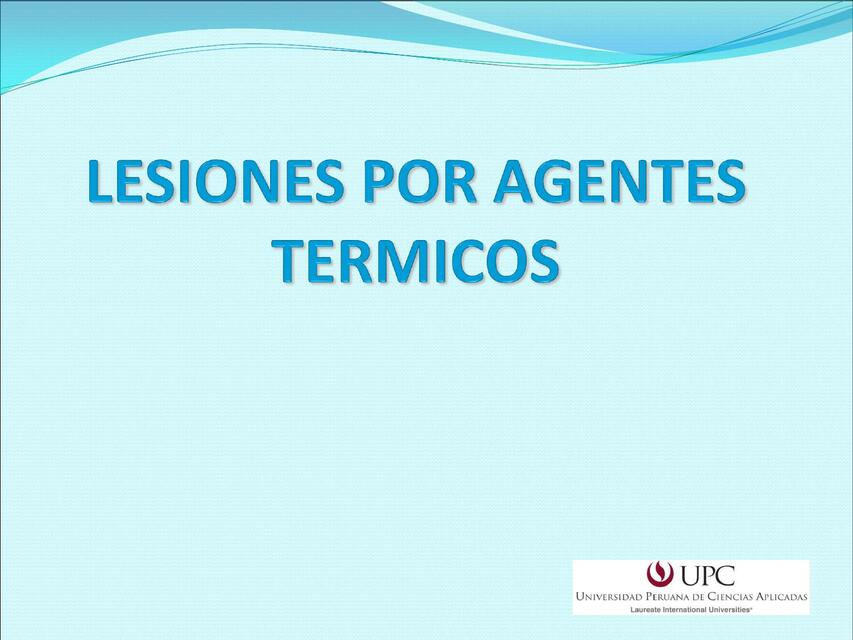 Resúmenes de Agentes térmicos | Descarga apuntes de Agentes térmicos