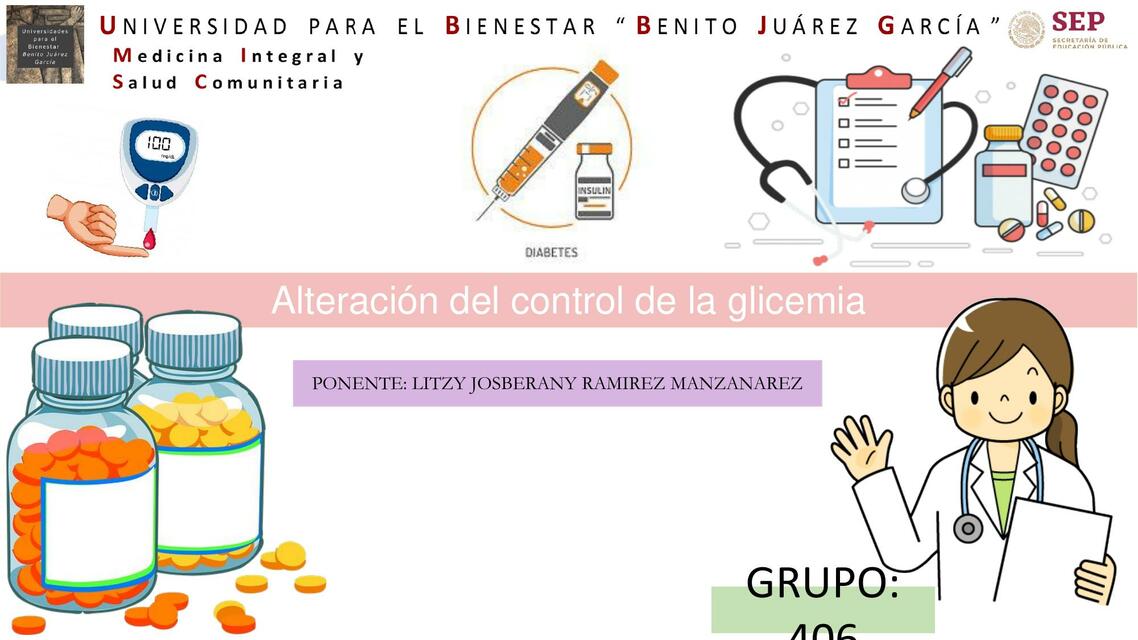 Alteración del Control de la Glicemia | Litzy Ramirez | uDocz