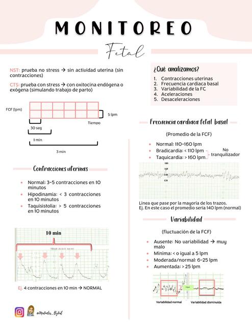 Resúmenes de Monitoreo fetal | Descarga apuntes de Monitoreo fetal Resúmenes de Monitoreo fetal | Descarga apuntes de Monitoreo fetal
