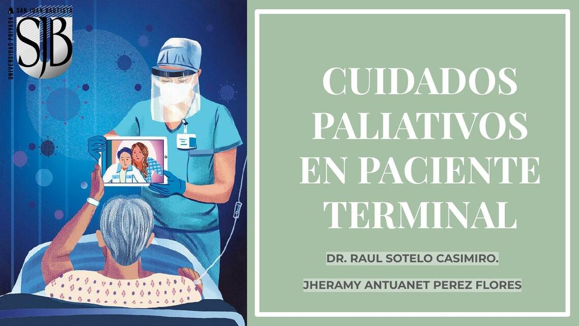 Cuidados paliativos en paciente terminal | Antuanet J.P Pérez | uDocz