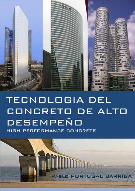 Tecnología del Concreto de Alto Desempeño | Pavel Vladimir Felix Flores | uDocz