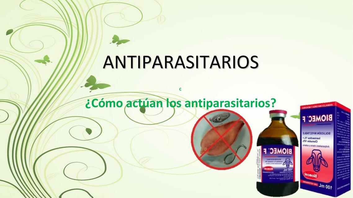 Antiparasitarios | Christian Carrasco | uDocz