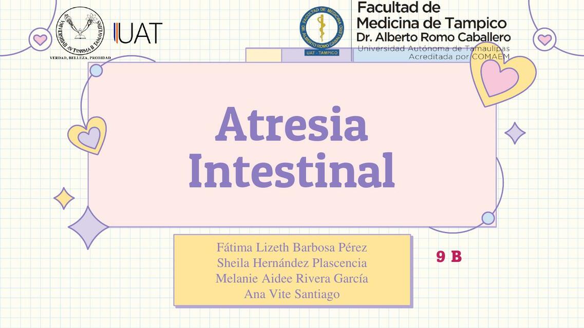 Atresia Intestinal | Melanie Rivera | uDocz
