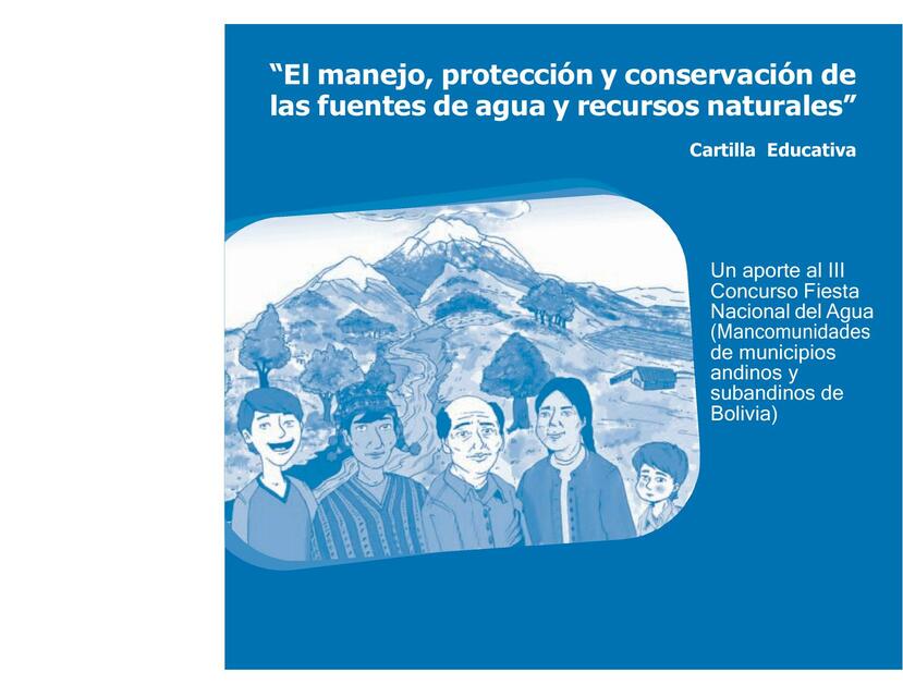 El manejo protección y conservación de las fuentes de agua y recursos ...