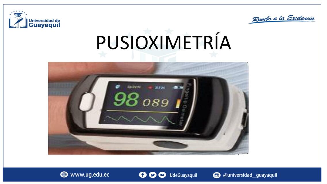 Pulsioximetría | Emanuel Ville | uDocz