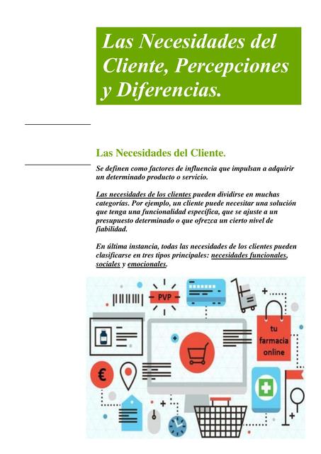 Necesidades del Cliente | María Nuñez | uDocz