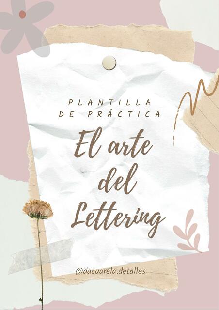 Plantilla Lettering | Sash Castillo | uDocz