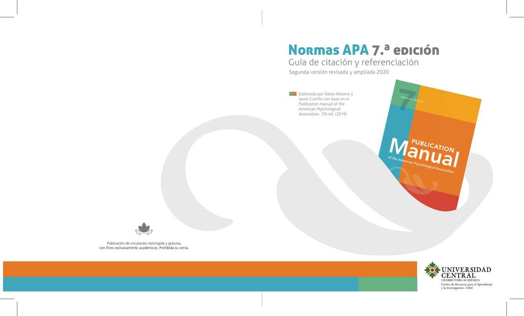 Guía Normas APA 7 | Tesis Perú | uDocz