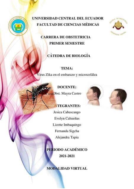 BIOLOGÍA VIRUS ZIKA 1 | Lizette Imbaquingo | uDocz