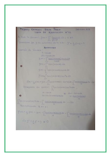 Ejercicios y solución de matemáticas | | uDocz