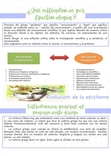 Resumen Catedra Epistemologia | Prigosi | uDocz