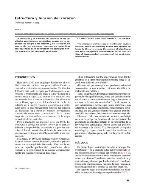 Estructura y función del corazón | Medicina y Farmacia | uDocz