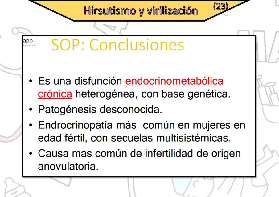 Hirsutismo y Virilización | J/Diego P/Vásquez | uDocz