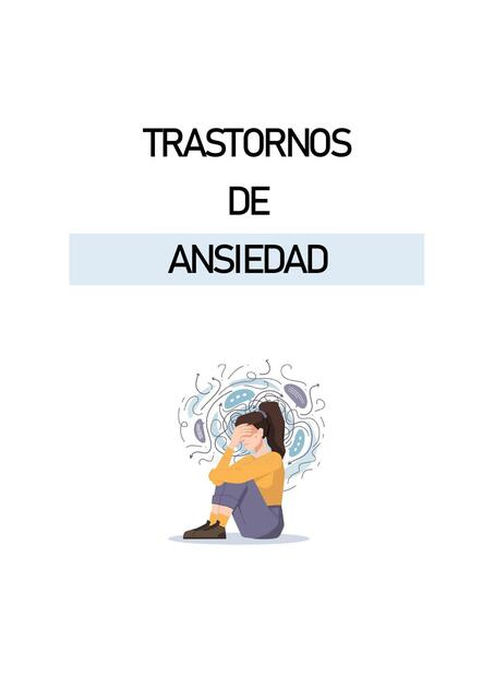 Trastornos de Ansiedad- Portada | uDocz