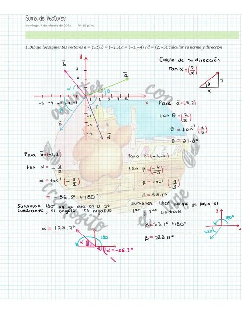 Suma vectores I | Apuntes con cremosito el inge | uDocz