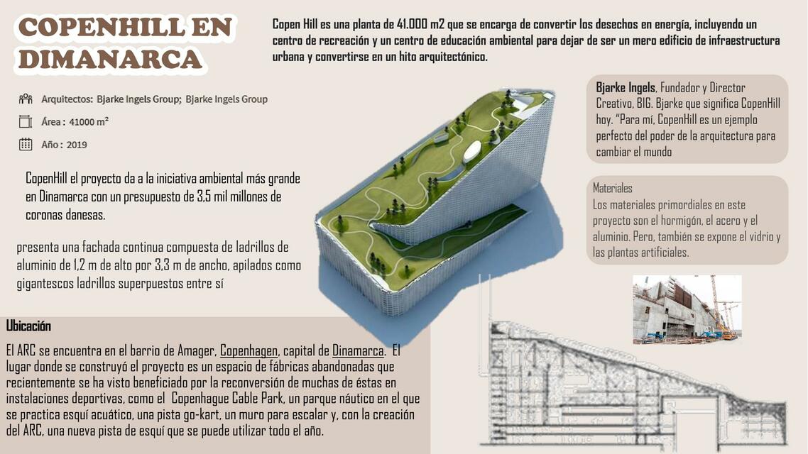 Copenhill en Dinamarca | ALEXIS LEANDRO VILLEGAS CHAPA | uDocz