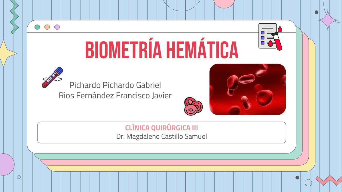 Biometría Hemática | Javier Rios | uDocz